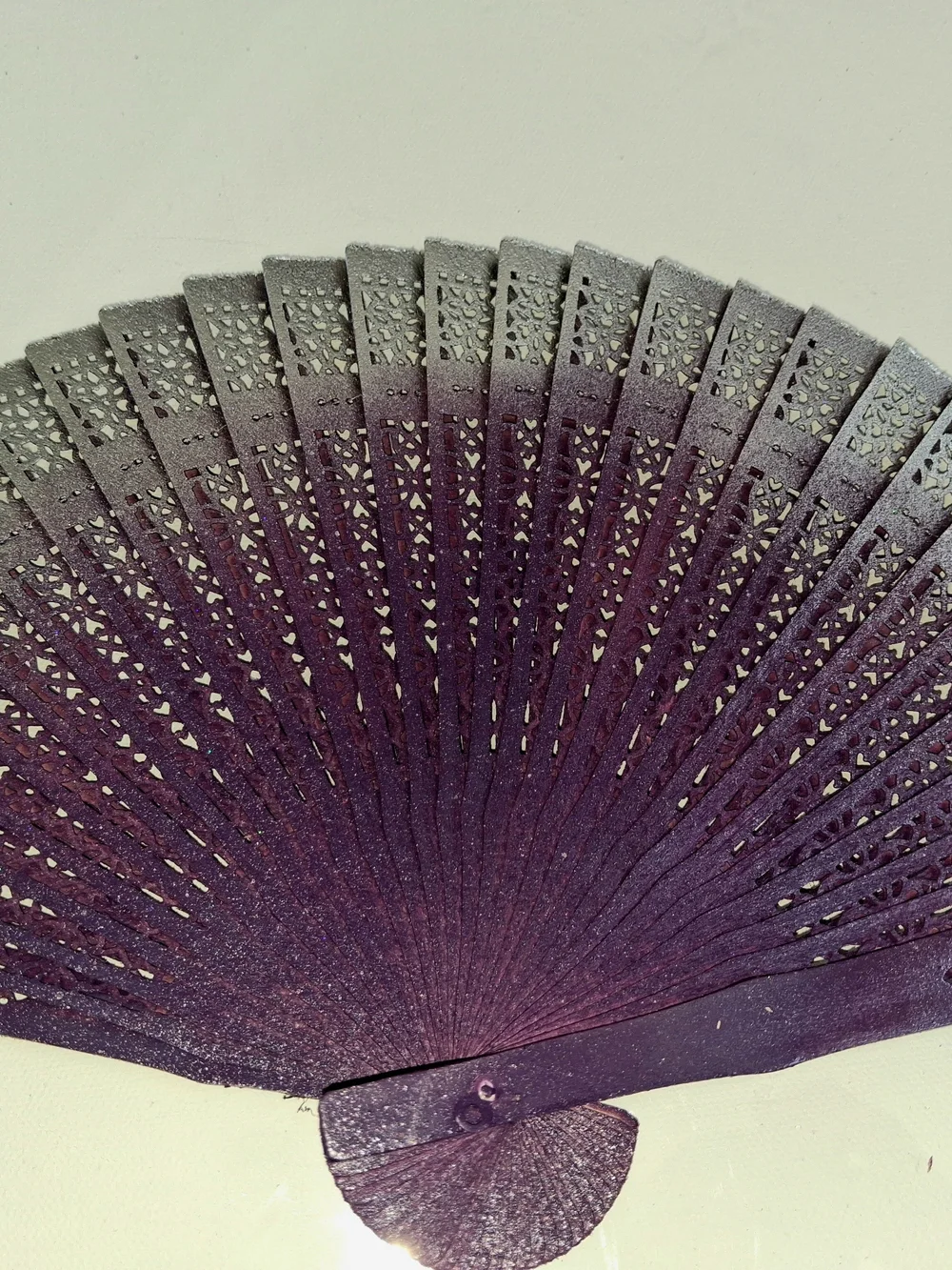 The Tipsy Gypsi | Other | Ooak Hand Painted Wood Fan Victorian | Poshmark